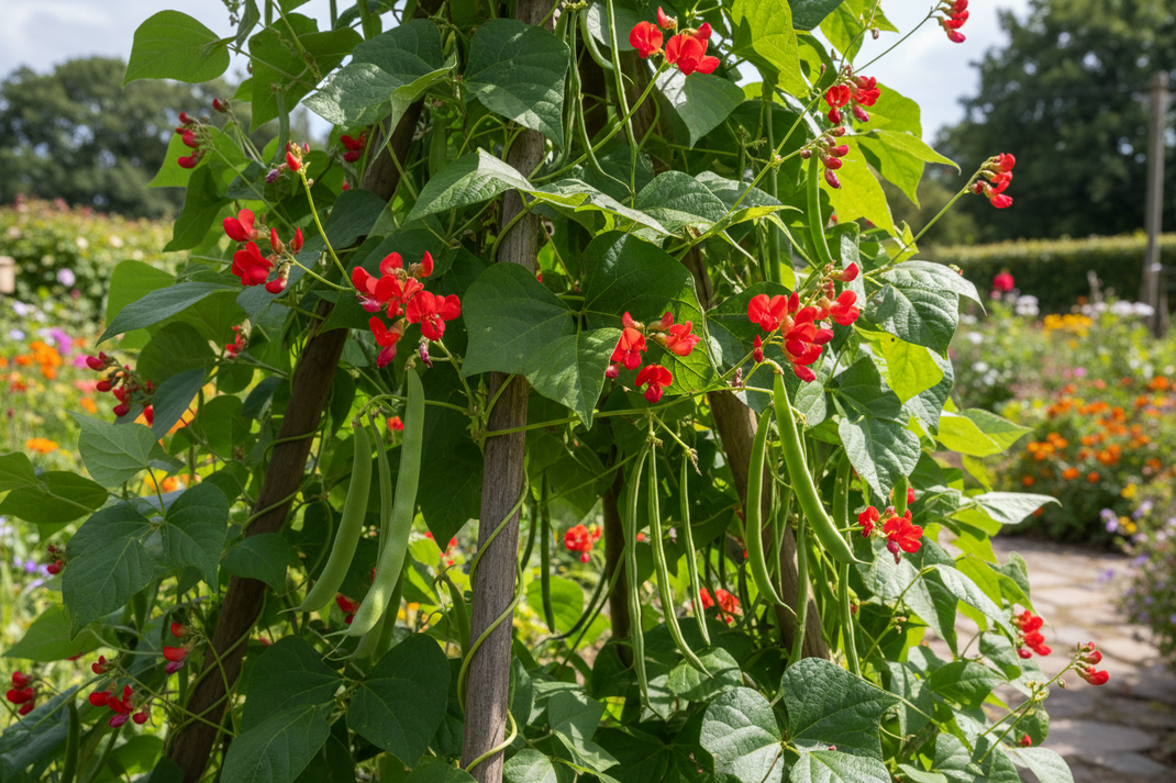 Runner Bean Growing Guide | How to Sow, Grow & Harvest Runner Beans ...